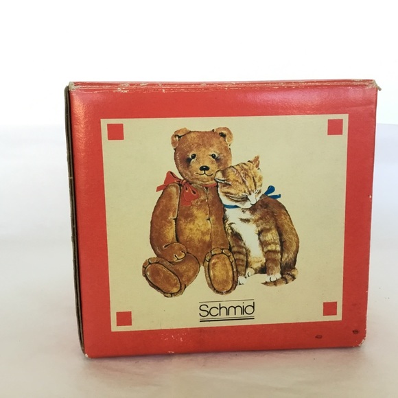 Schmid | Dining | Schmid Mug Teddy Bear Tiger Cat Coffee Tea Cup Box ...